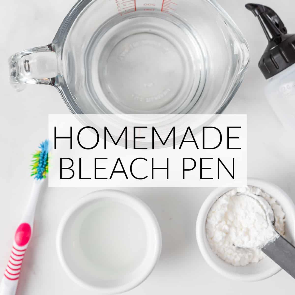 Homemade Bleach Pen For Under $.25 - Frugally Blonde