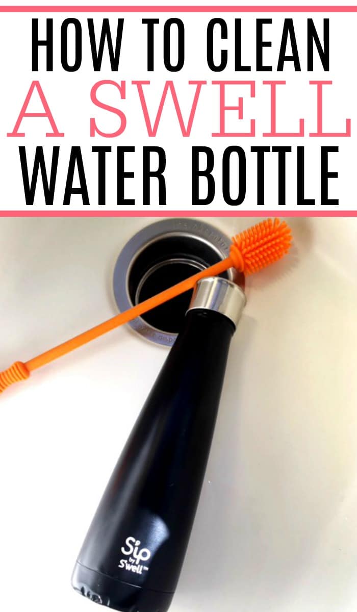 How To Clean A Swell Water Bottle - Frugally Blonde
