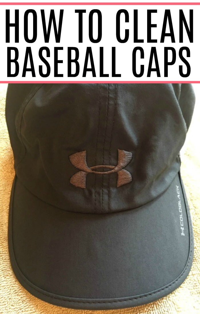 How To Clean a Baseball Cap (Super Easy) - Frugally Blonde