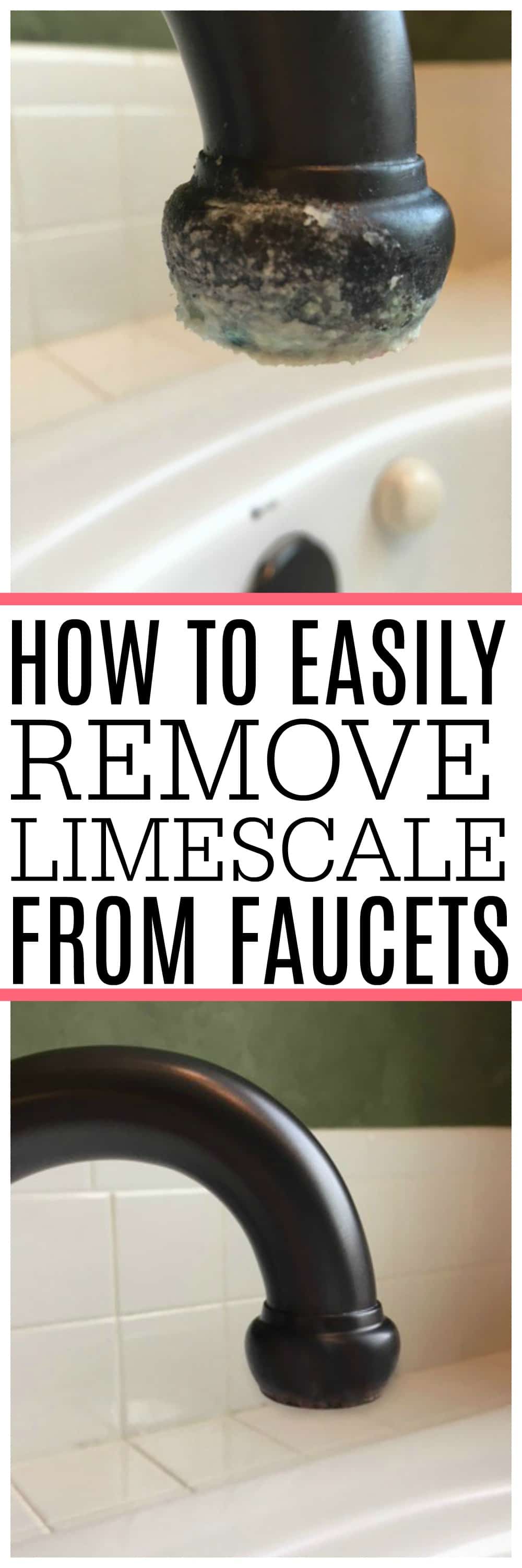 How To Easily Remove Limescale From Faucet - Frugally Blonde