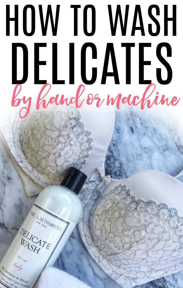 How To Wash Delicates - Frugally Blonde