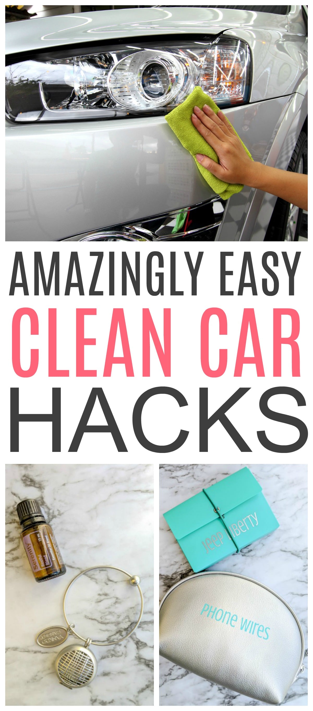 Amazingly Easy Car Cleaning Hacks - Frugally Blonde