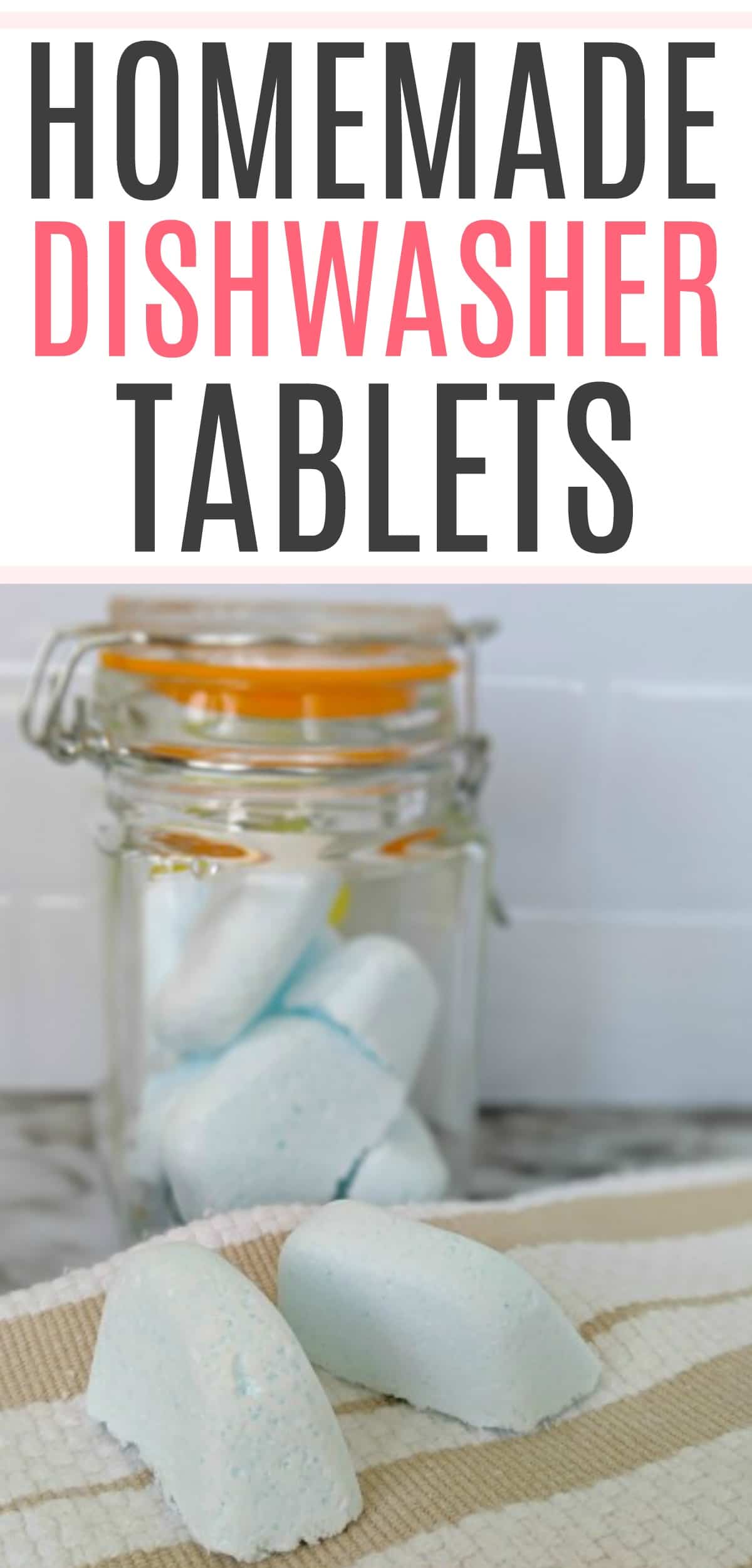 Homemade Dishwasher Tabs - Frugally Blonde