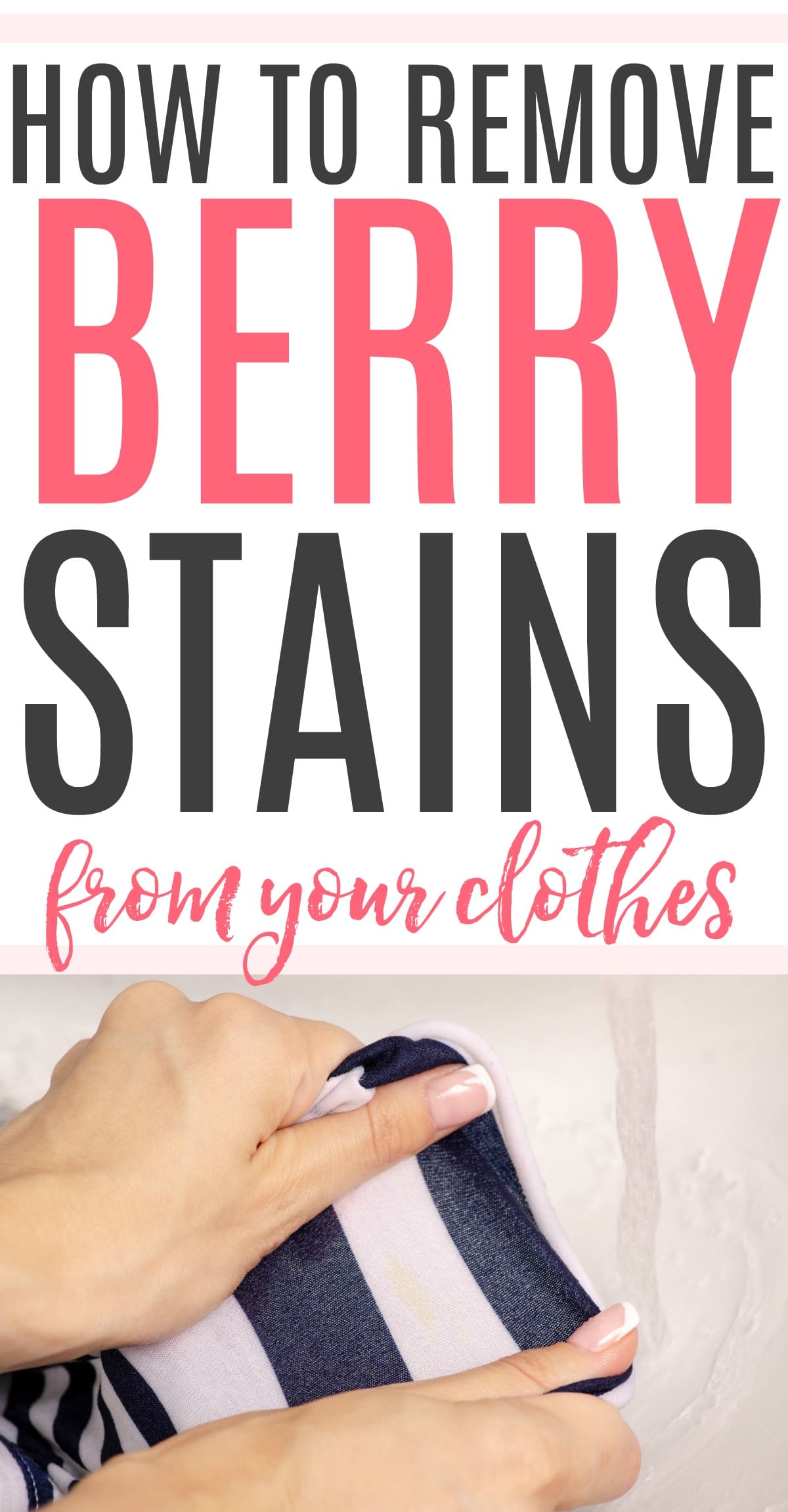 How To Remove Berry Stains - Frugally Blonde