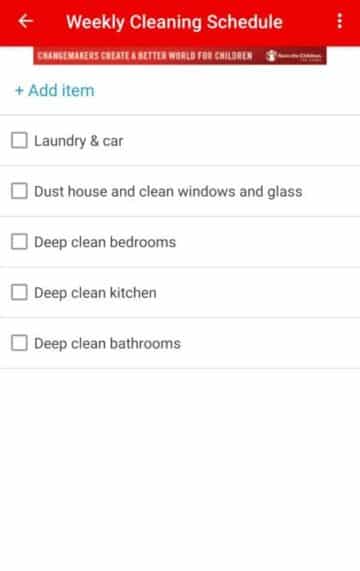 The Best Cleaning Schedule App - Frugally Blonde