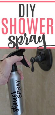 DIY Shower Spray To Use Everyday - Frugally Blonde