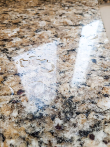 How To Seal Granite Countertops - Frugally Blonde