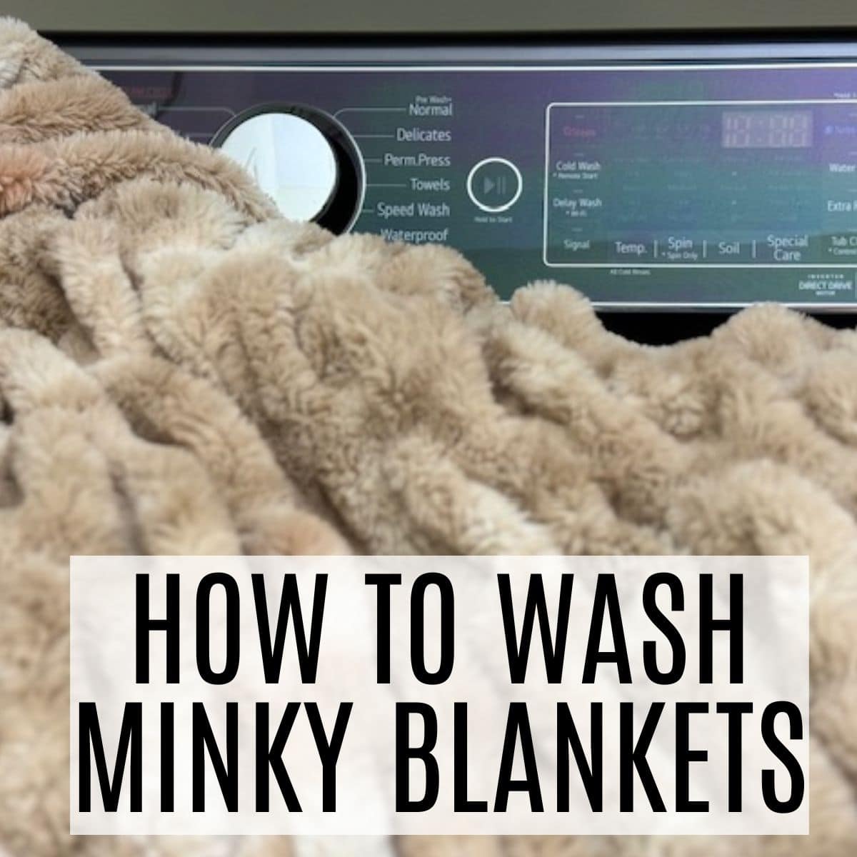 How to Wash Minky Blankets Without Ruining-Easy Instructions - Frugally ...